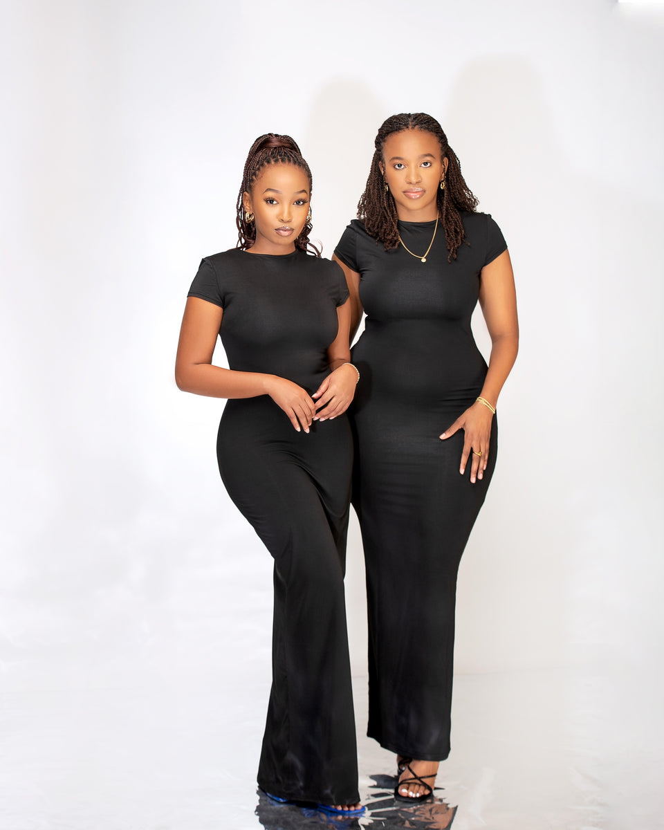 The Demure Slinky Bodycon Maxi Dress – Epiphany Clothing